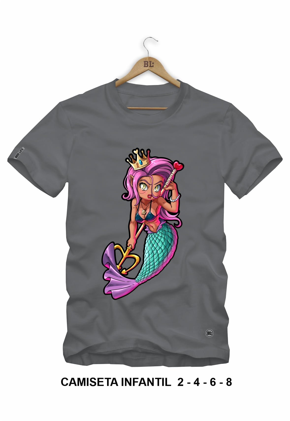 CAMISETA INFANTIL MERMAID | Boss Life
