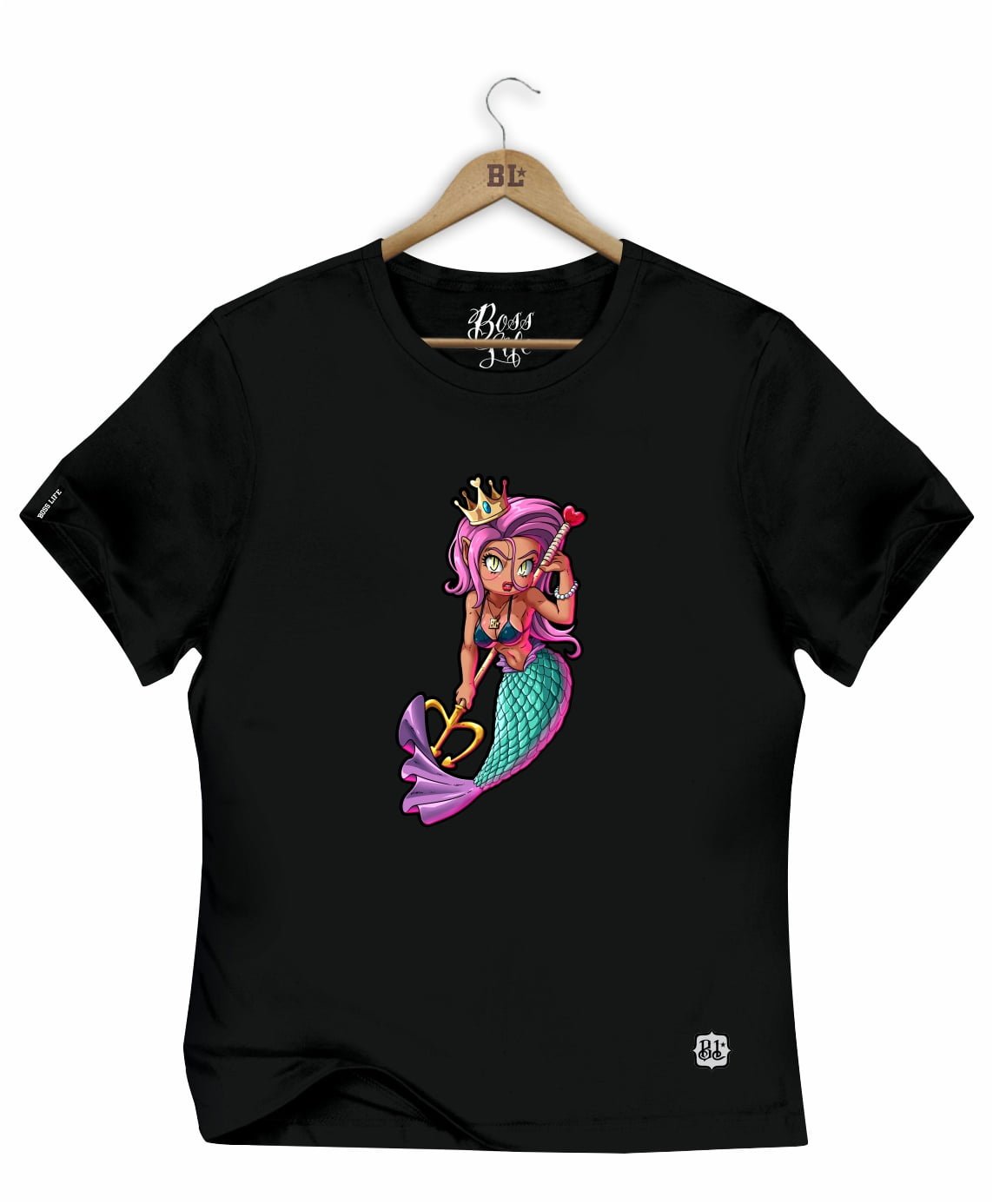 Camiseta Baby Look Mermaid | Boss Life