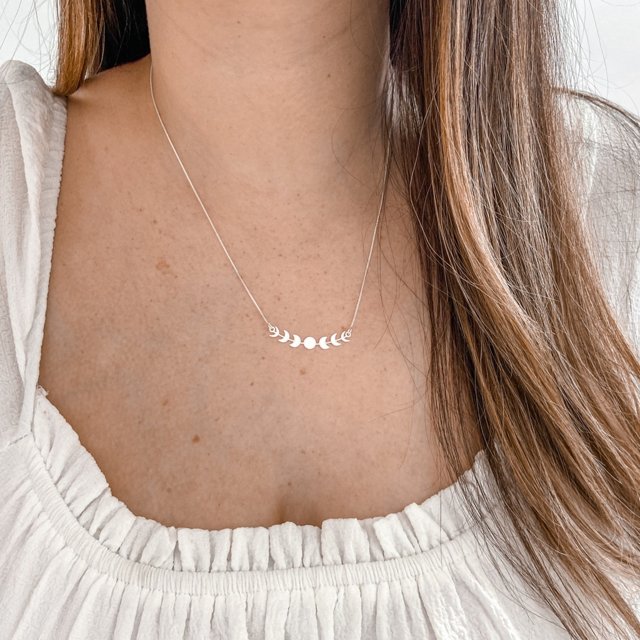 COLAR FASES DA LUA CO0040 | Purpose Pratas