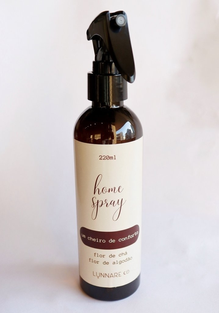 Home spray - Um cheiro de conforto | Lunnare Co