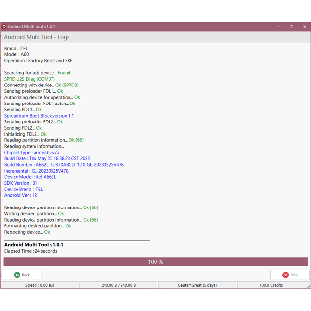 Android Multi Tool (AMT) (6 meses) | GsmMestre