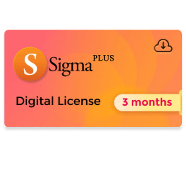 Sigma Plus licença digital (3 meses) | GsmMestre