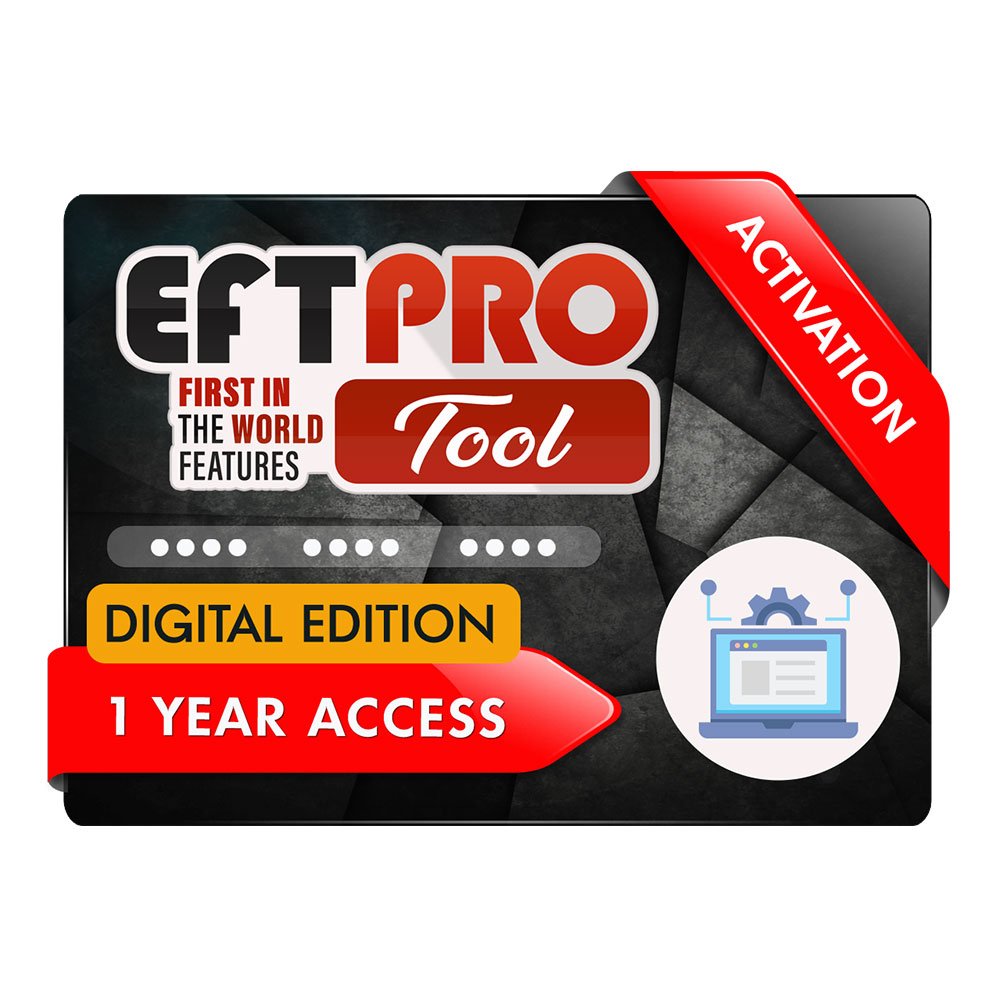 EFT Pro Tool Ativação Digital (1 ano/12 meses) | GsmMestre