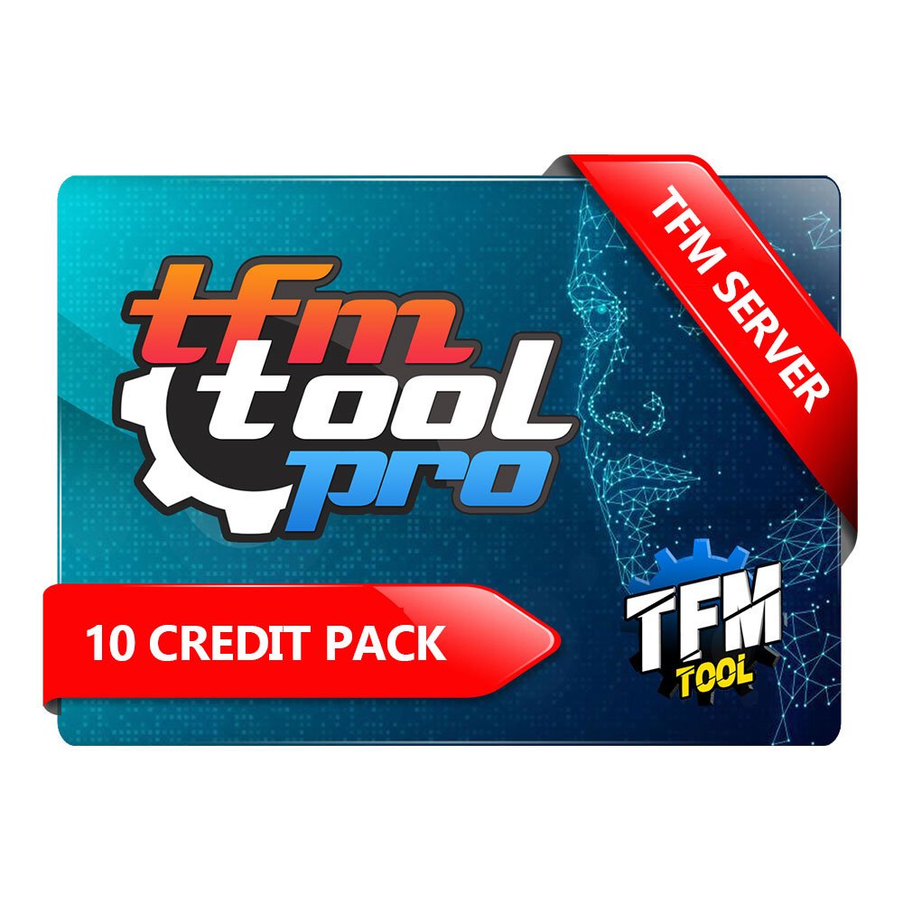 Pacote 10 créditos TFM Tool Pro | GsmMestre