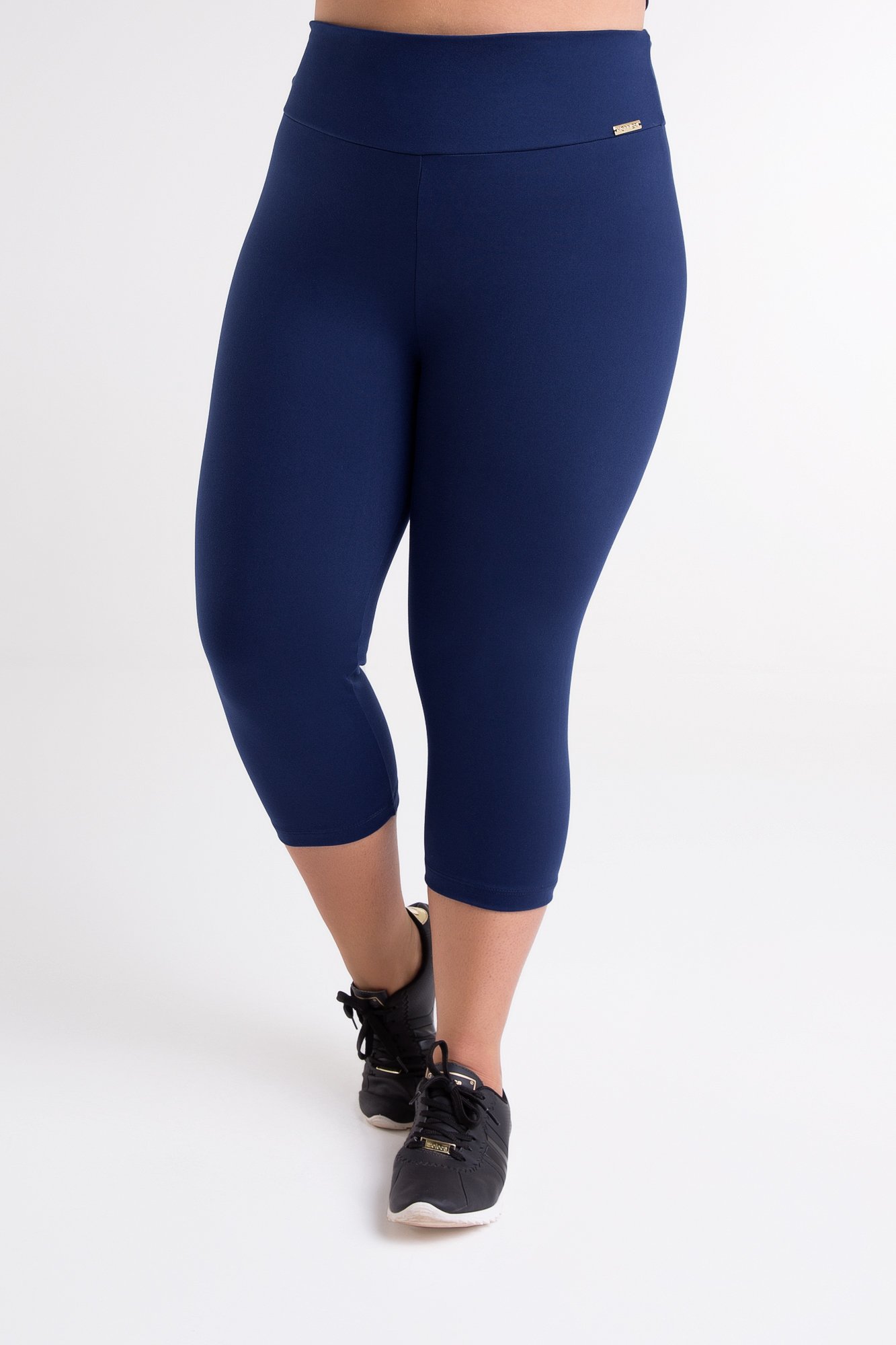 Calça Corsário Azul Marinho - Linha Power | Monnieri Fit Wear