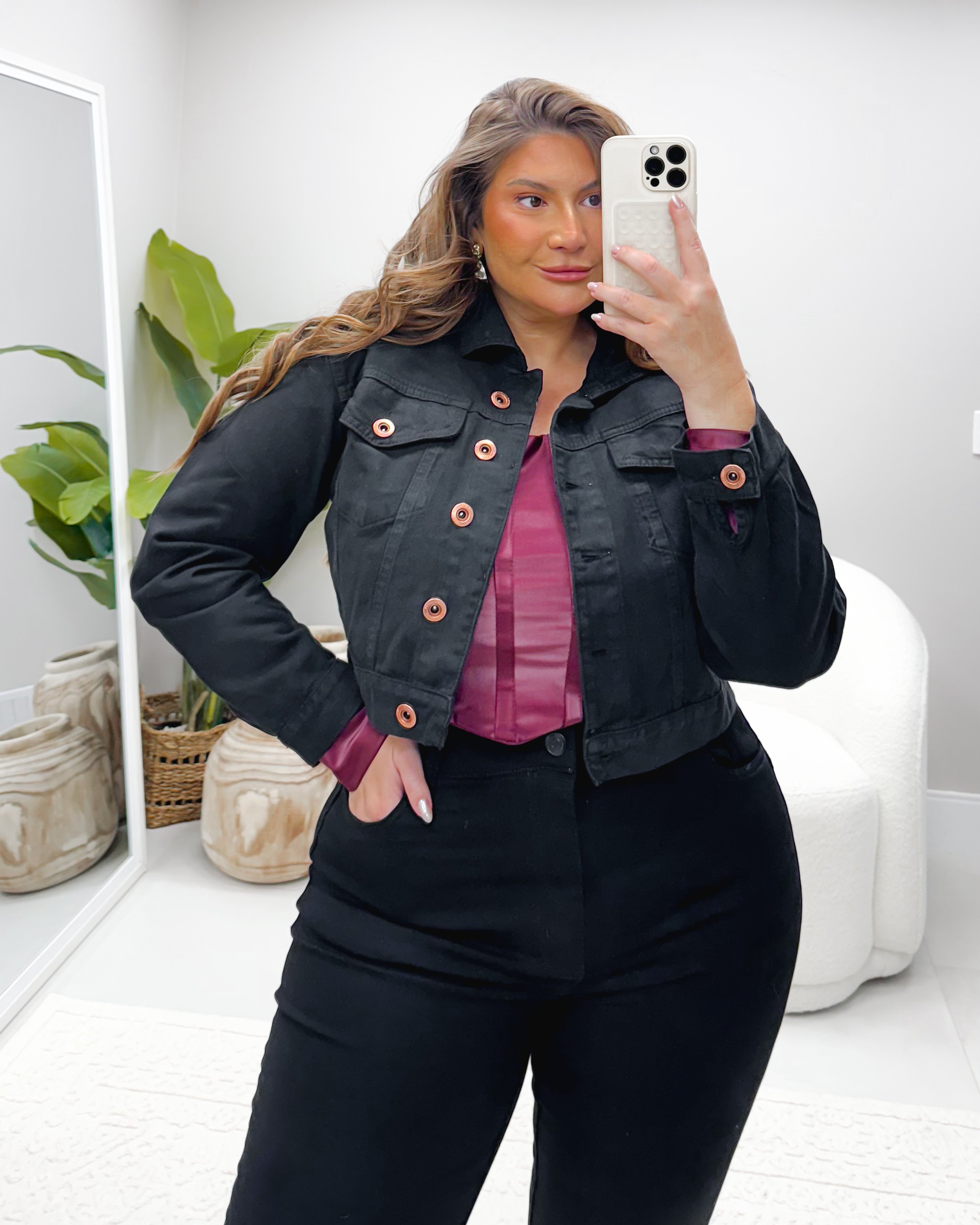 Jaqueta Hadassa | Camaleoa Plus Size