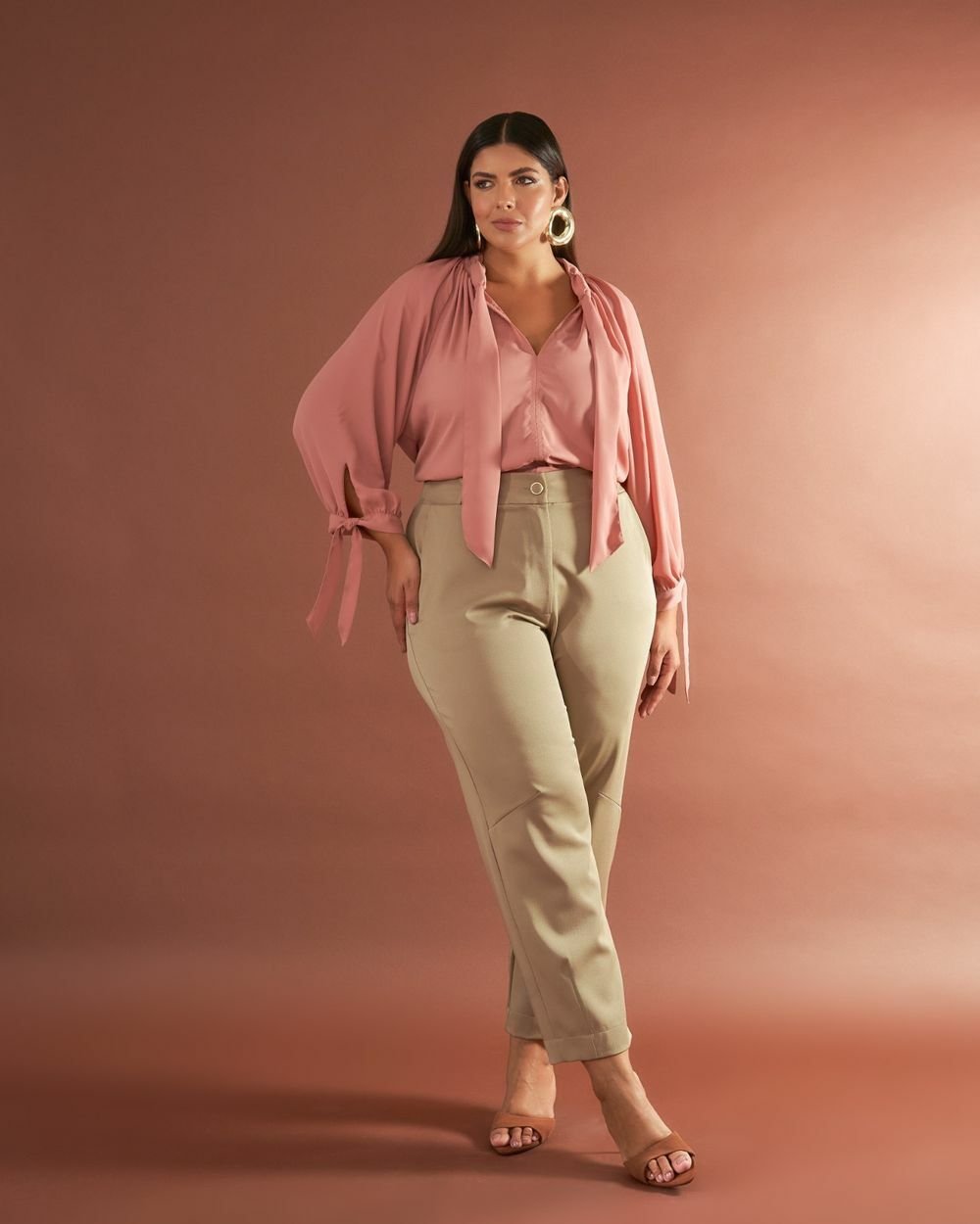 Calça Work In | Camaleoa Plus Size