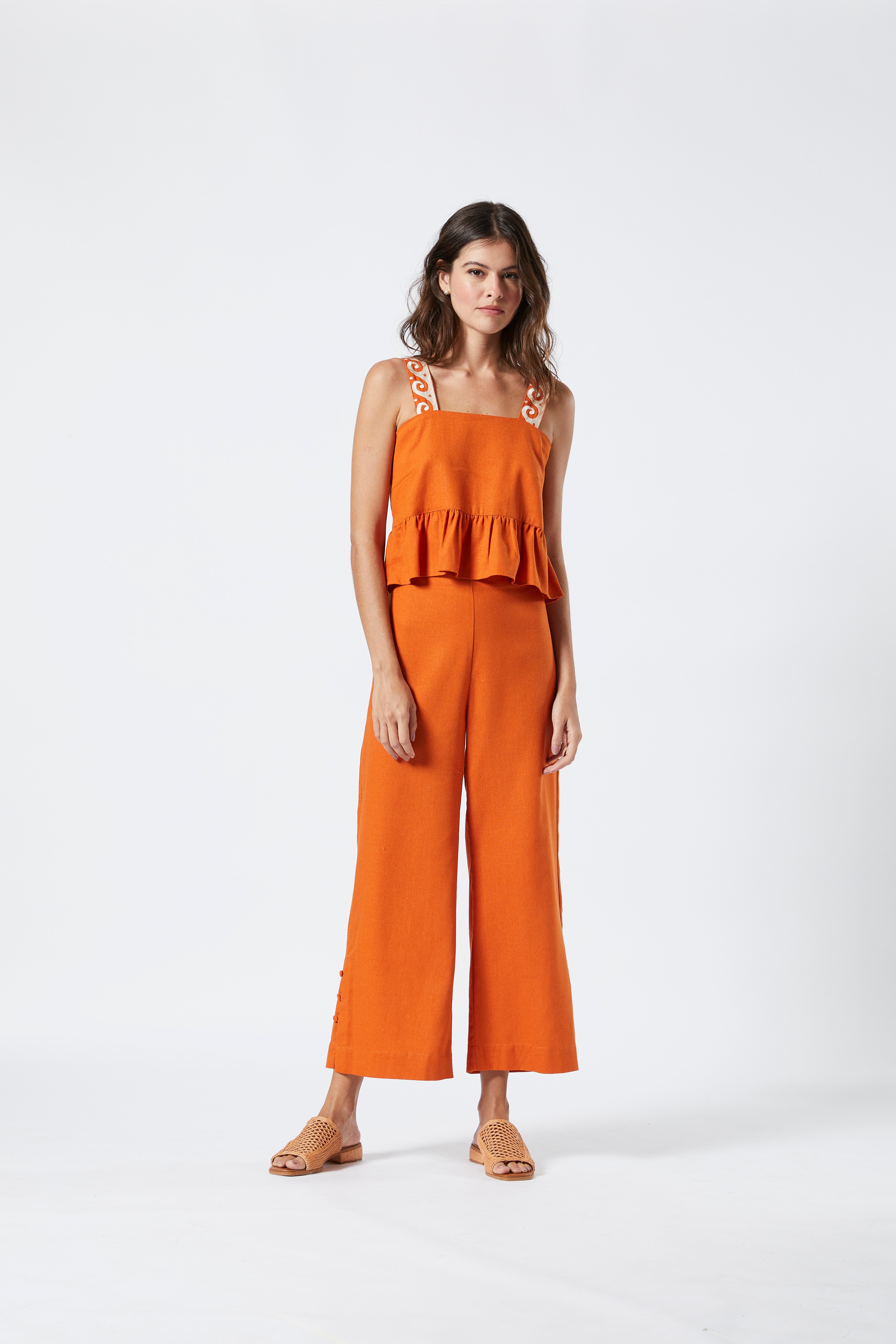 Calça Moana Laranja | Manu Manu Brand