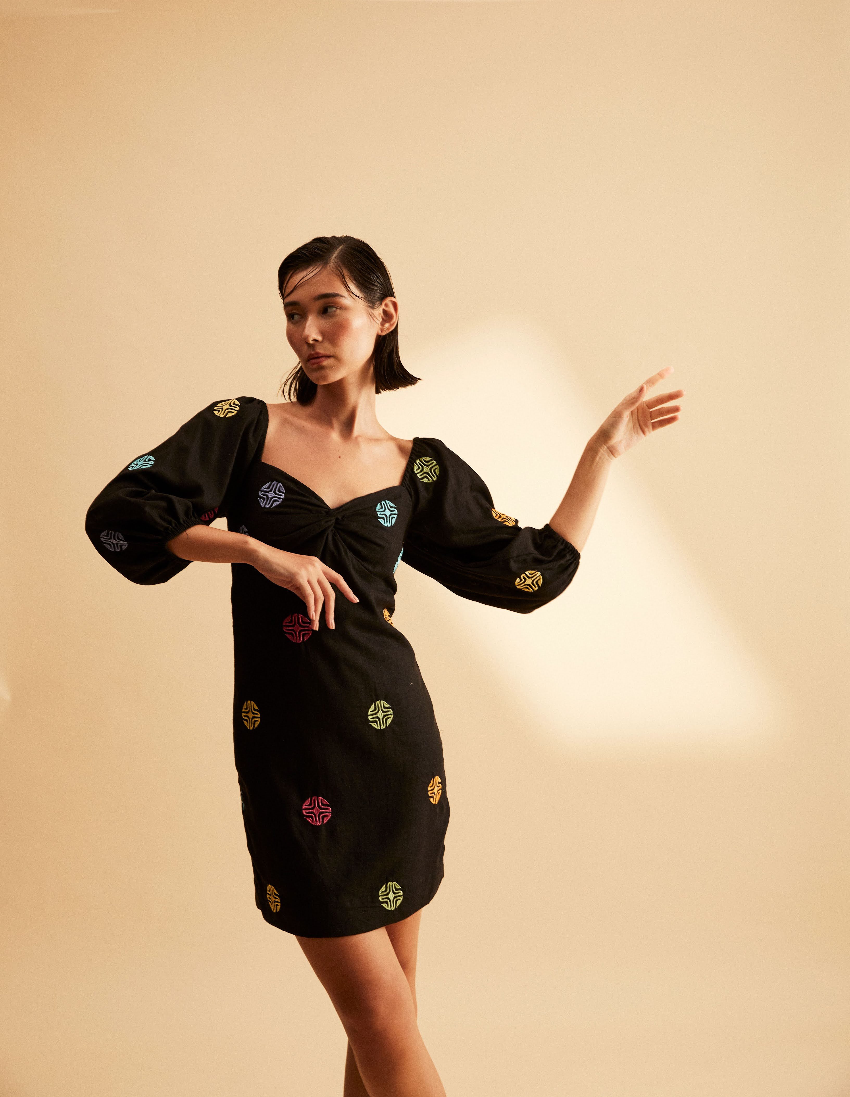 VESTIDO TIKI PRETO | Manu Manu Brand