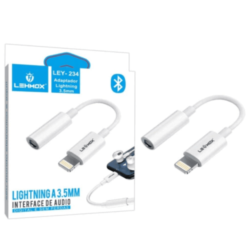 Adaptador Lehmox P2 Para Lightning | BSM INFORMATICA