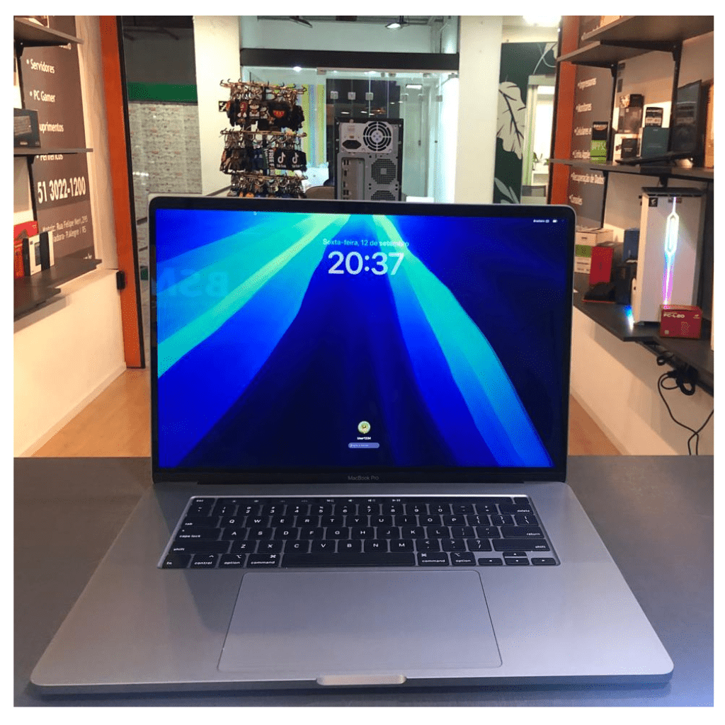 MacBook Pro 16" i7 512gb 16gb ddr4 (2019) | BSM INFORMATICA