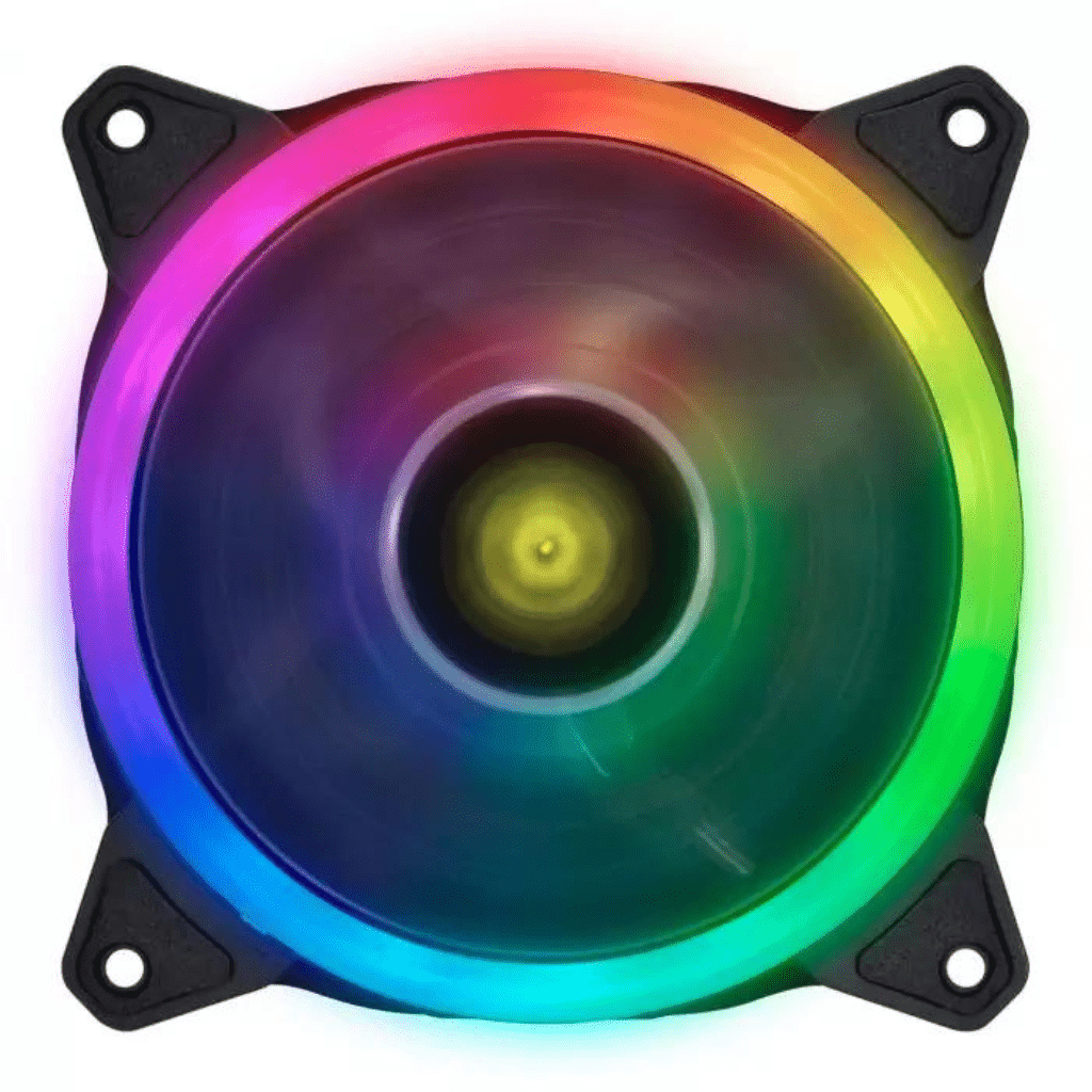 Cooler Fan 120mm V.Ring Rainbow VRINGRGB | BSM INFORMATICA