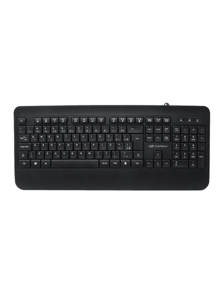 Teclado Multimidia USB KB-M100BK Preto C3Tech | BSM INFORMATICA