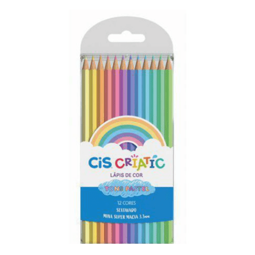 Lápis De Cor Cis Criatic Tons Pastel | Zeplin Papelaria Lápis De Cor Cis Criatic Tons Pastel | Zeplin Papelaria