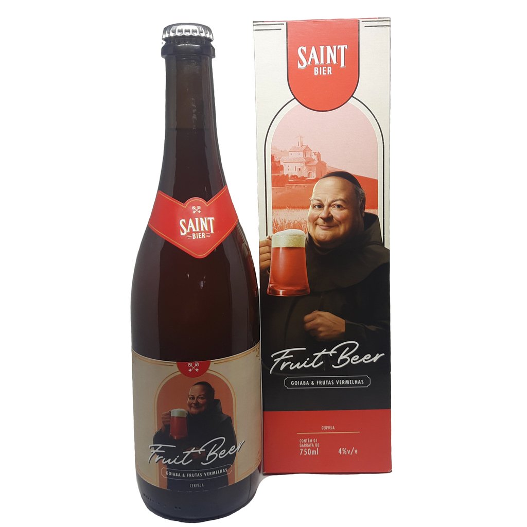 Cerveja Saint Bier Fruit Beer 750ml Validade 06/05/23 | Costi Bebidas