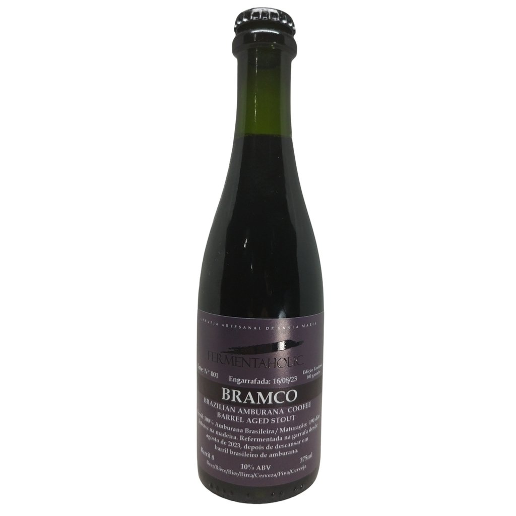 Cerveja Fermentaholic Bramco Brazilian Amburana Coofee Stout 375ml ...