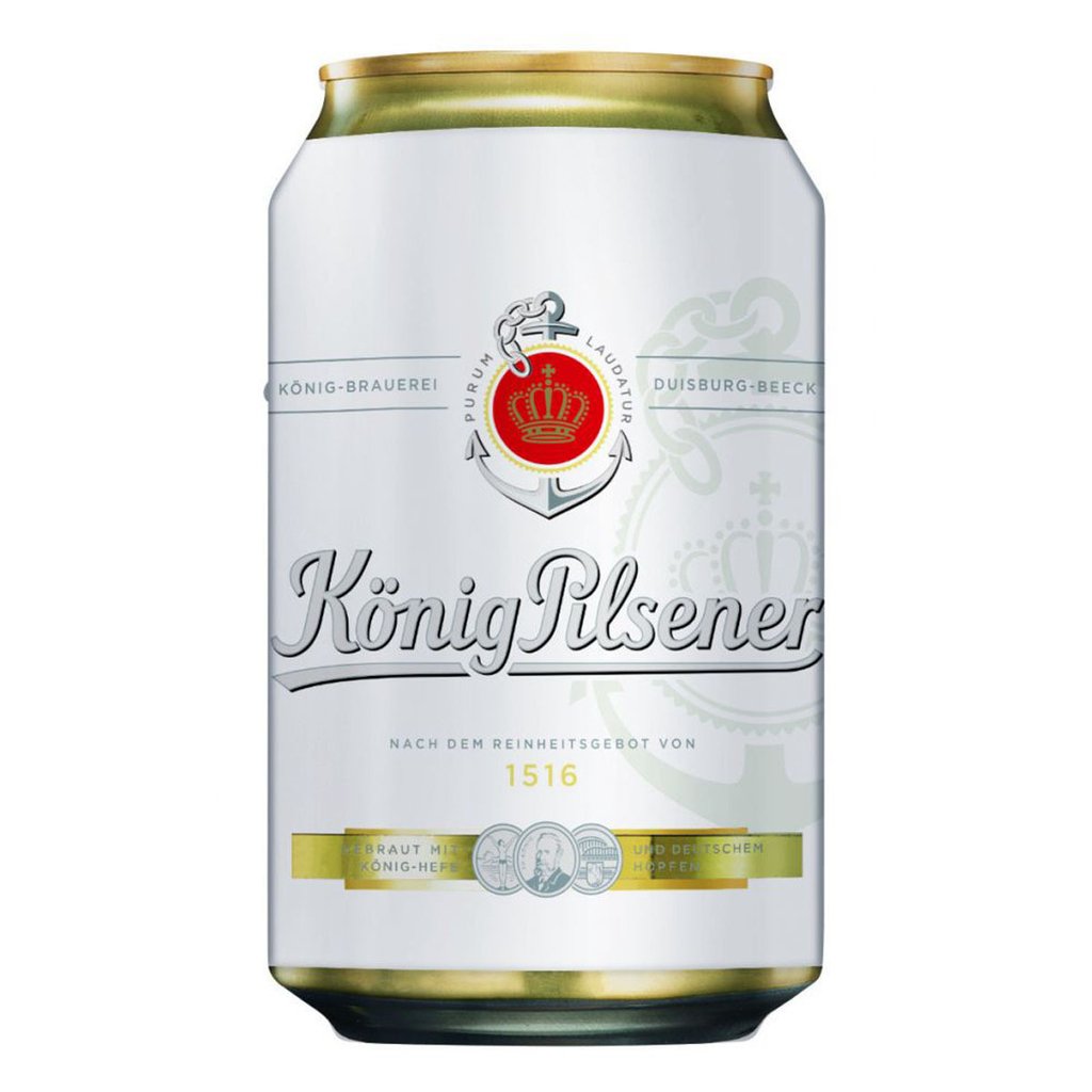 Cerveja Konig Pilsener Lata 330ml | Costi Bebidas