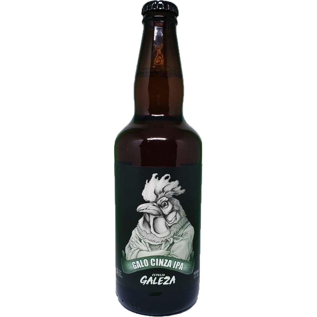 Cerveja Galeza Galo Cinza IPA 500ml | Costi Bebidas
