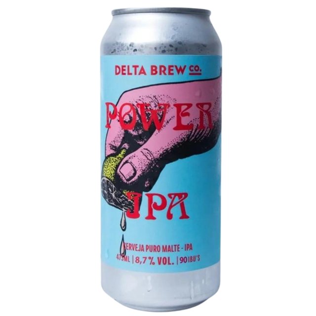 Cerveja Delta Power IPA Double IPA 473ml - Somente Porto Alegre | Costi ...