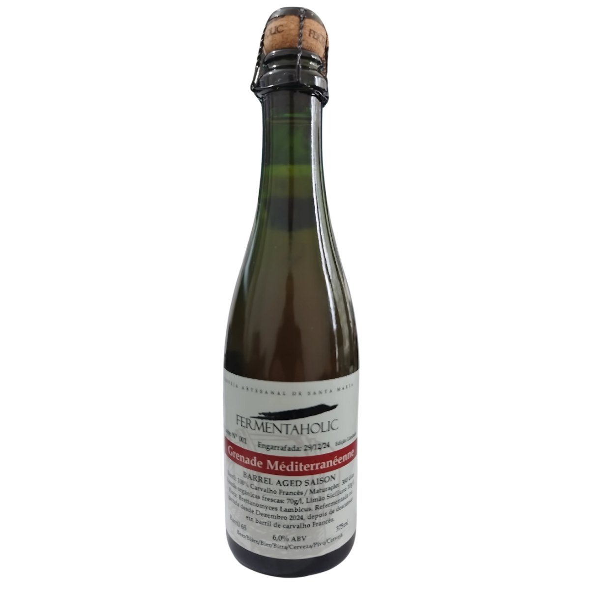 Cerveja Fermentaholic Grenade Mediterraneenne 375ml | Costi Bebidas