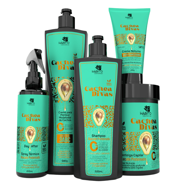 Kit Cachea Divas 3ABC Hábito Cosméticos | Mais Cosméticos