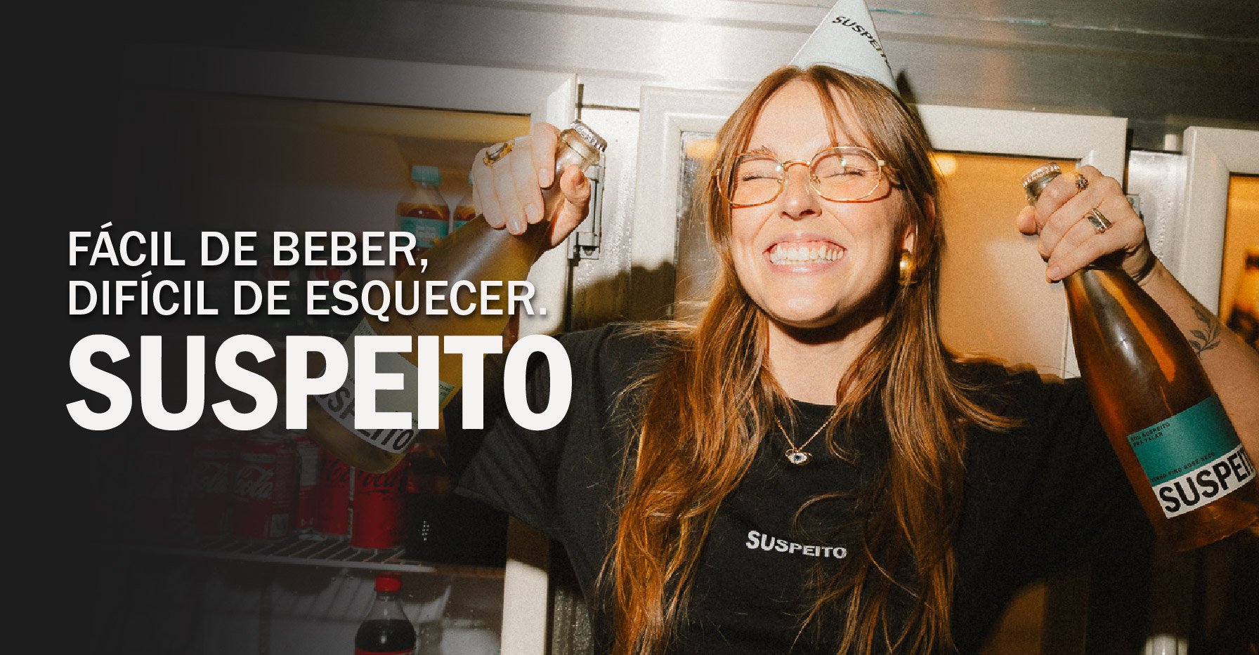 Suspeito Vinho | Harmoniza com boas histórias.