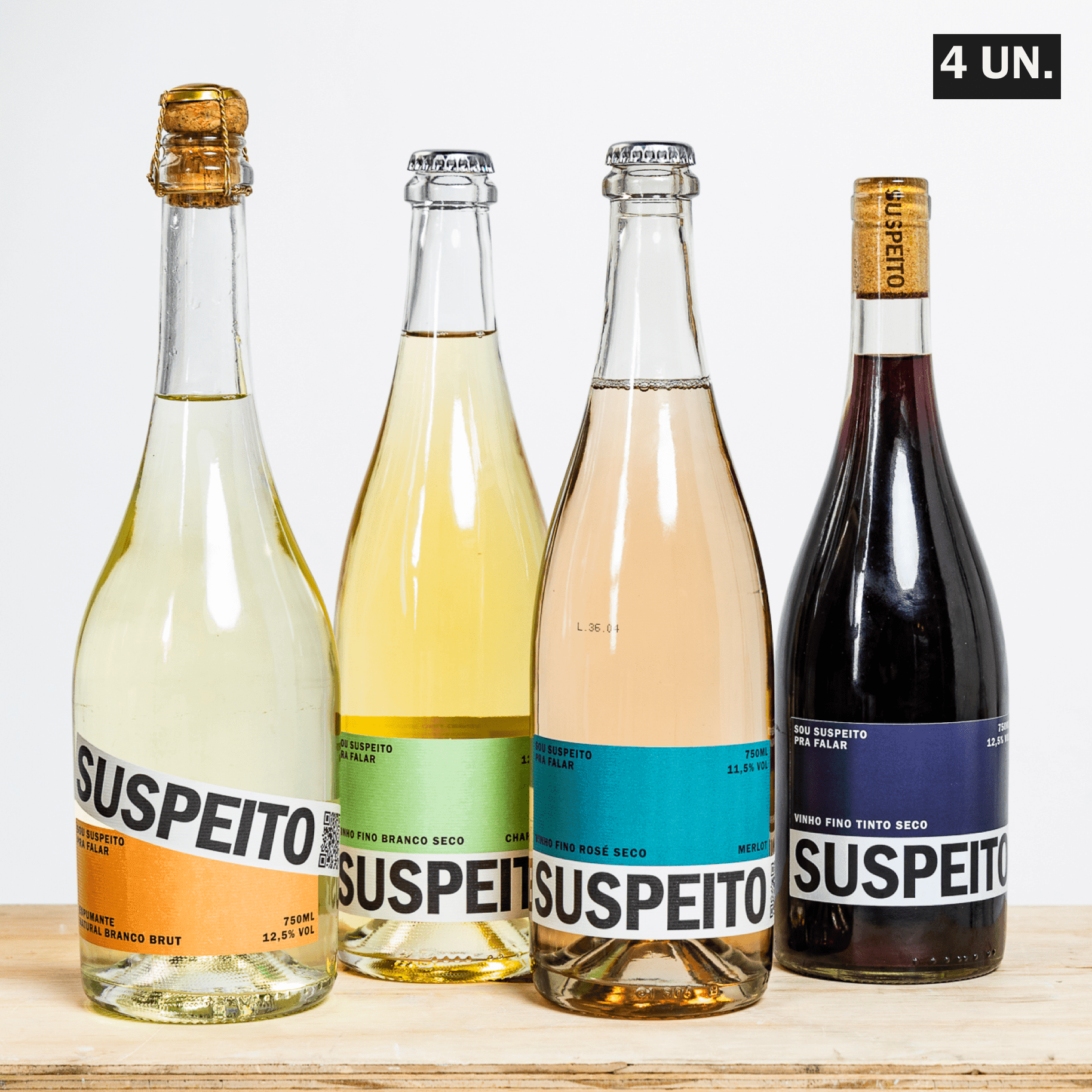 COMBO UM DE CADA | Suspeito Vinho