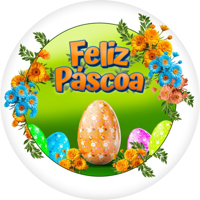 Painel Redondo Festa Feliz Páscoa Decoração Tecido Sublimado C ... Painel Redondo Festa Feliz Páscoa Decoração Tecido Sublimado C ...