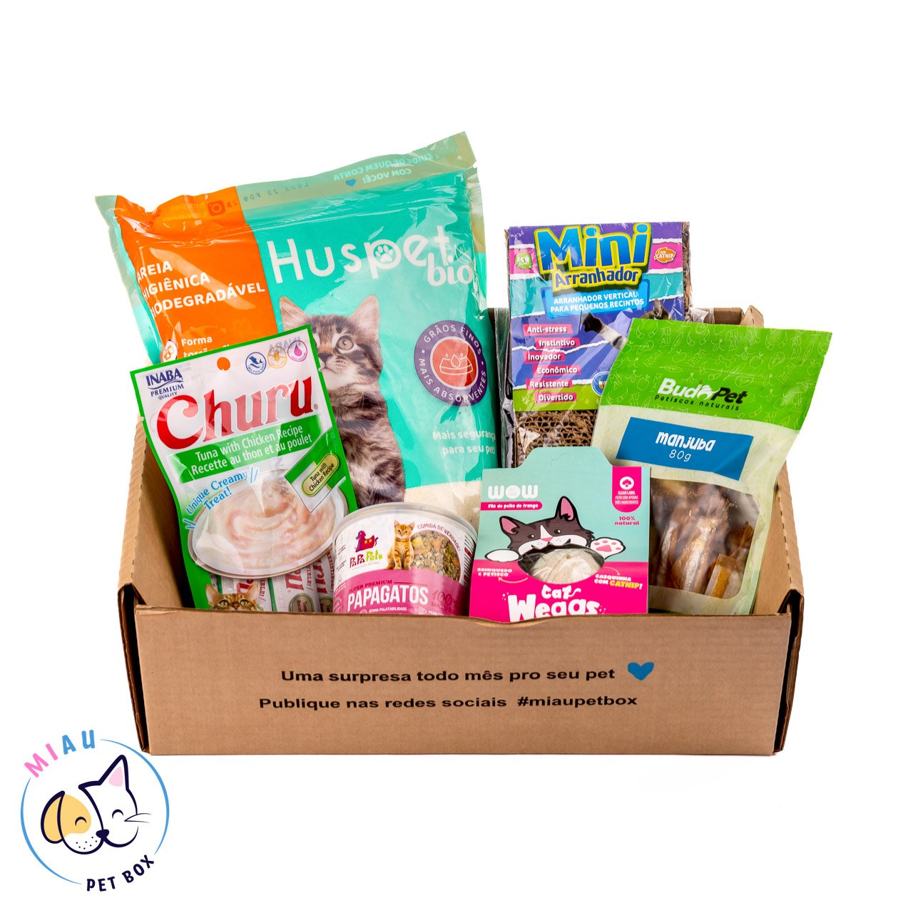 BOX GATOS - KIT AVULSO | Miau Pet