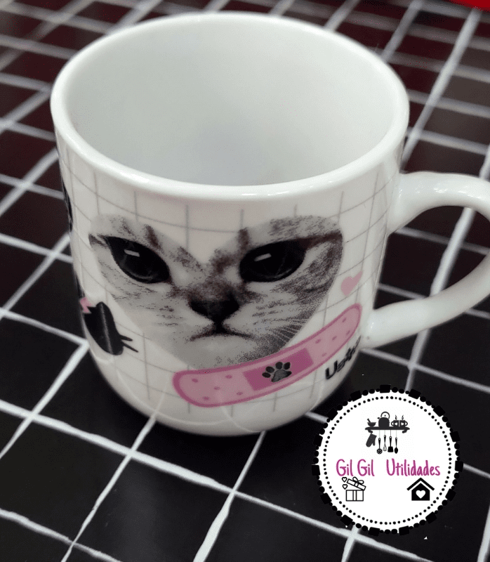 Mini Caneca Cat Lovers | Maiss Tênis