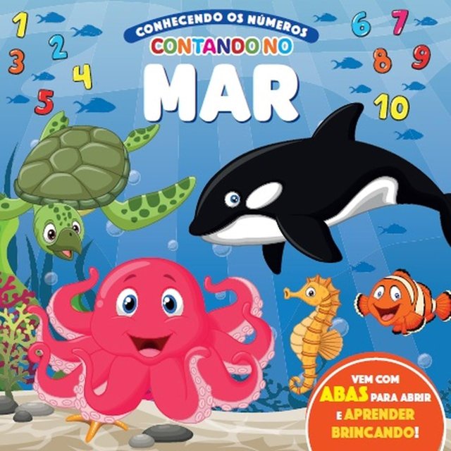Conhecendo os Numeros 01 - Contando no Mar | ROBOTOYBRINQUEDOS