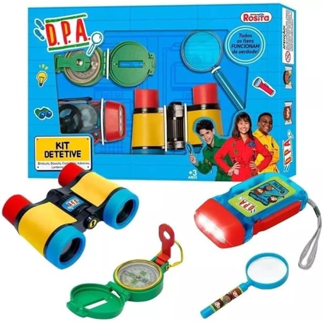 KIT DETETIVE DPA | ROBOTOYBRINQUEDOS