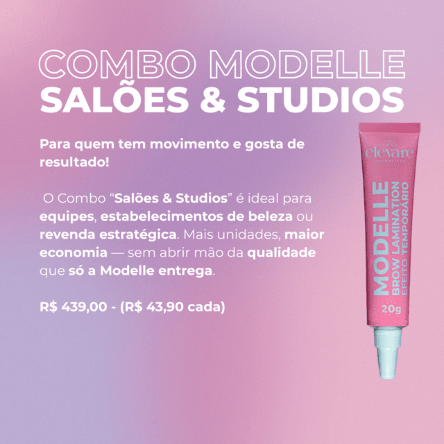 Combo Modelle x10 – Salões & Studios | Elevare Cosméticos