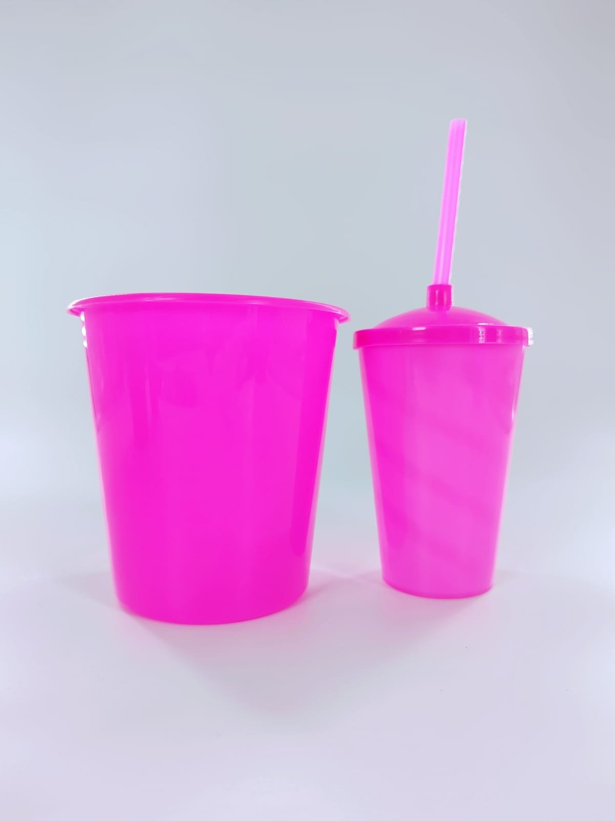 Kit Balde 1 litro +copo twister 400ml sólido | Art Milly