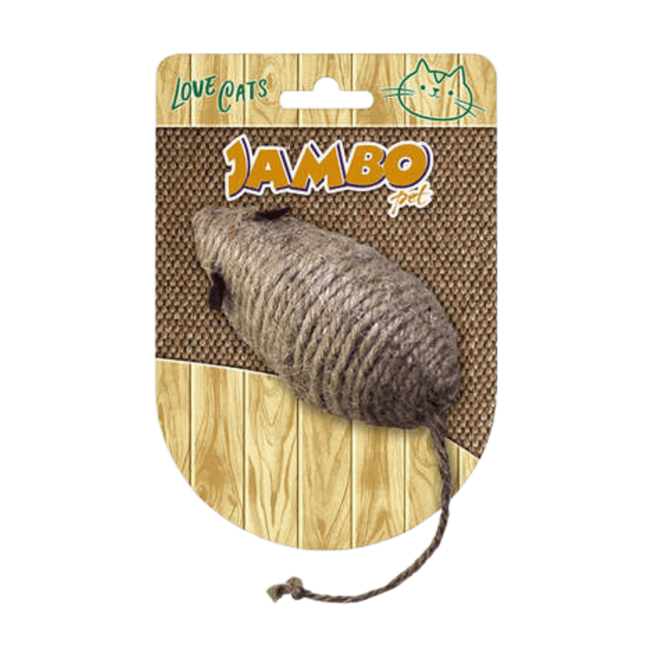 Jambo Mouse Cat Natural | Auteliê