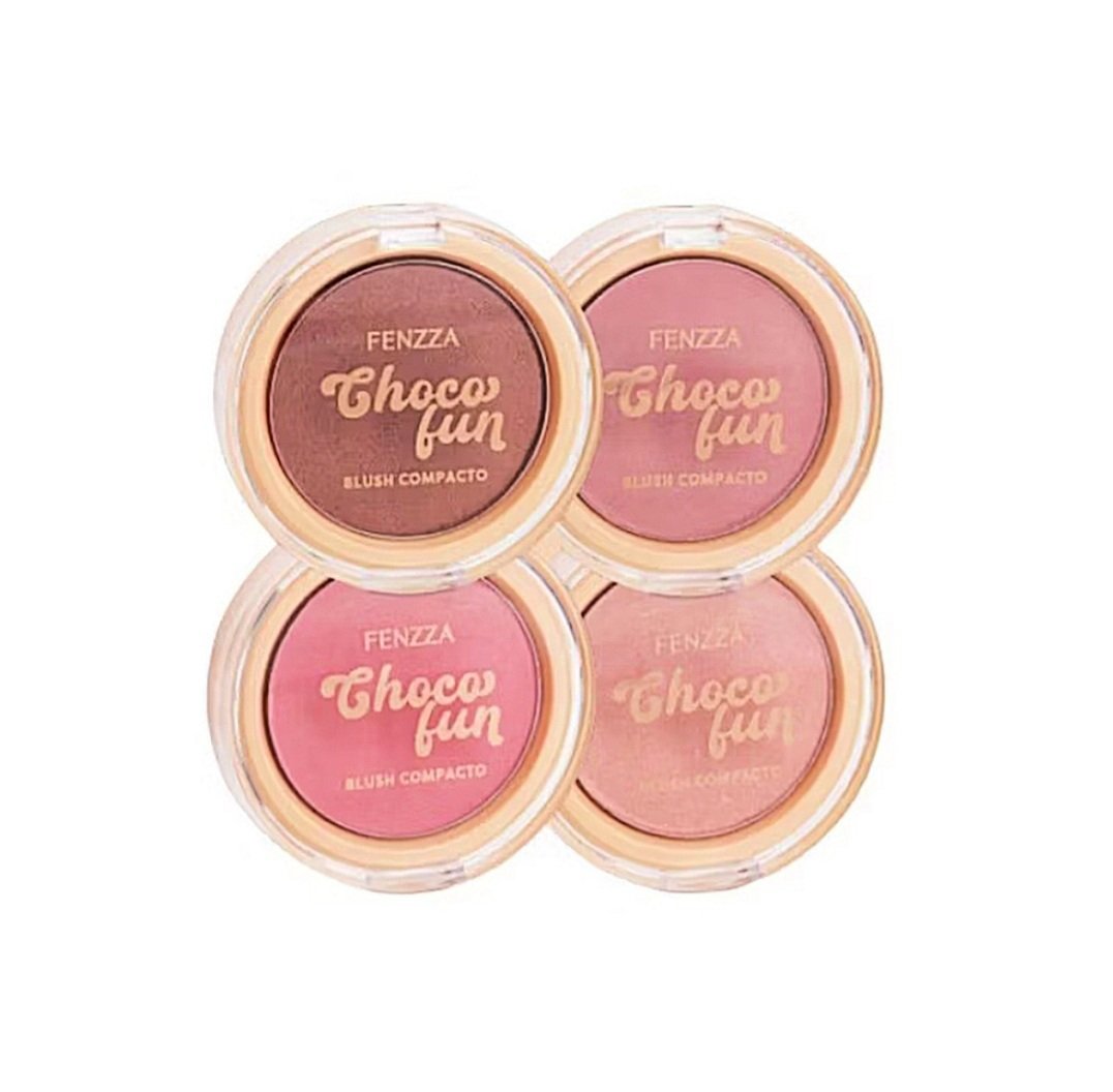 Blush Compacto Choco Fun - Cor Suisse | Hello Diva Make-up