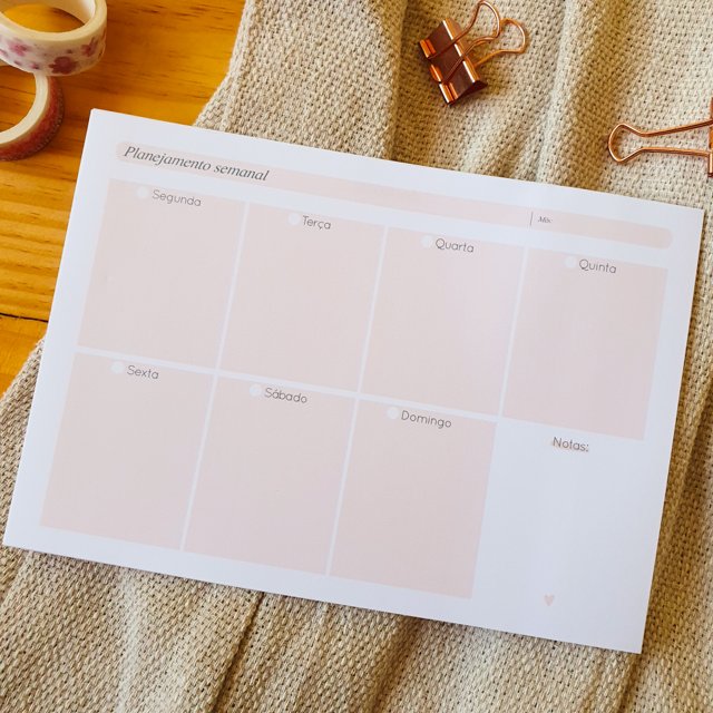 Bloco Planner | Melissa Campuzano