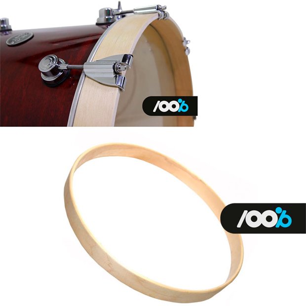 Aro de Madeira Adah Para Bumbo 24" ABM-2400 | 100% Batera Drum Shop ...