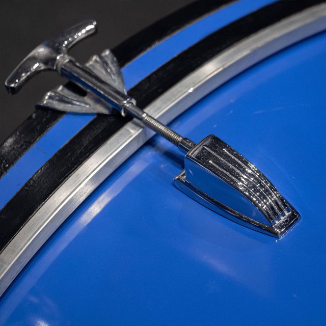 Bateria Ludwig Classic Maple 24/24/12/14/16/18 Blue Cortex Anos 80 ...
