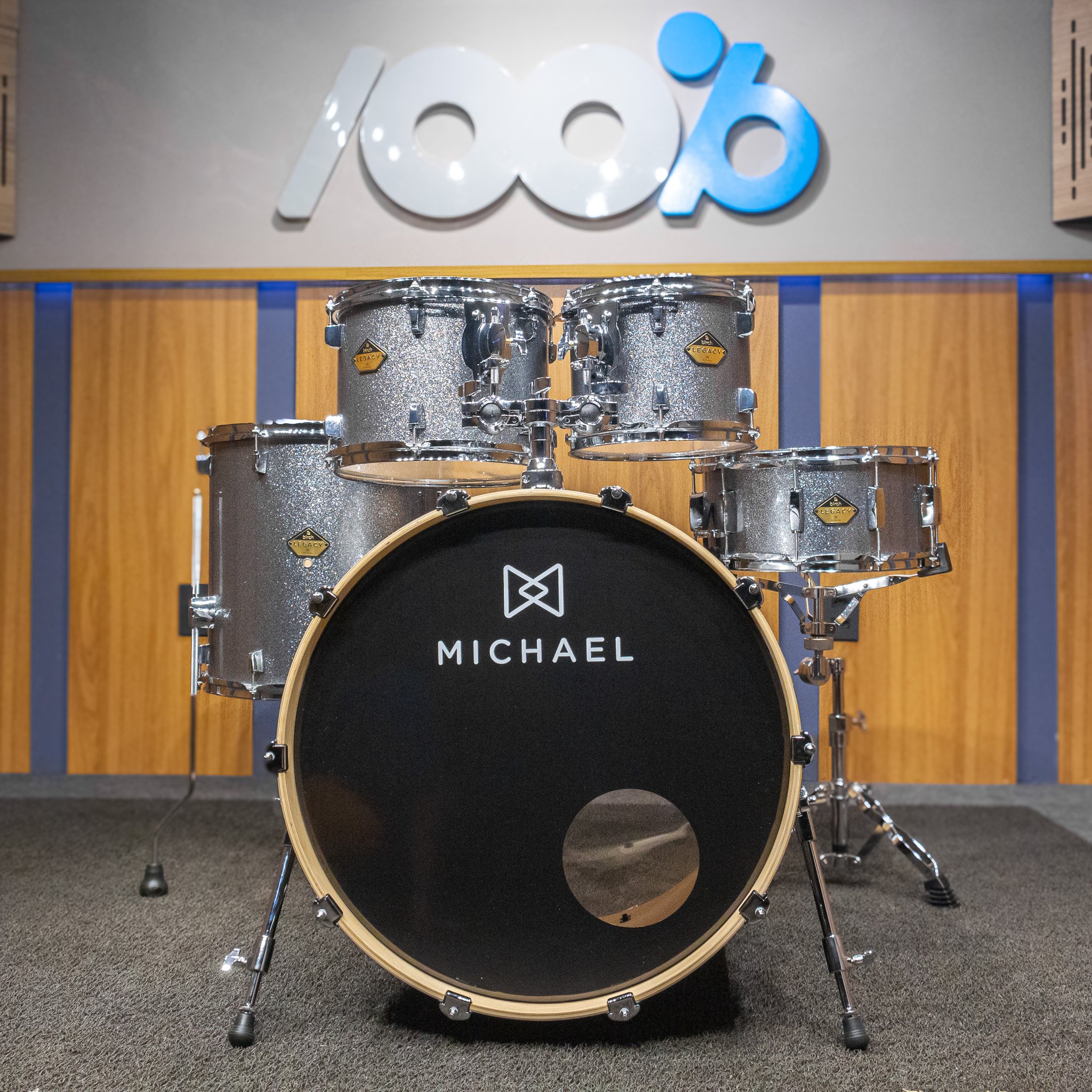 Bateria Michael Legacy Birch 20/10/12/14/CX14x5,5" Bright Grey BRG ...