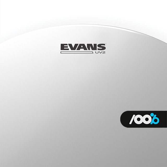 Pele Evans Para Bateria UV2 Coated 10" Porosa UV Filme Duplo B10UV2 | 100% Batera Drum Shop ...