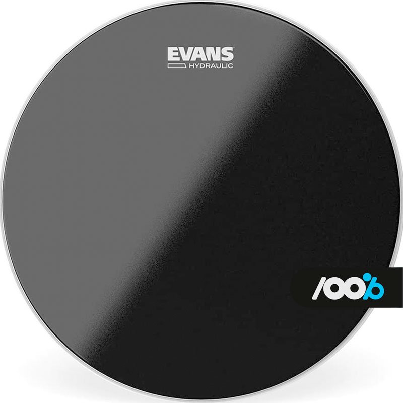 Pele Evans Para Bateria Hydraulic Black 14" Preta Porosa UV Hidráulica | 100% Batera Drum Shop ...