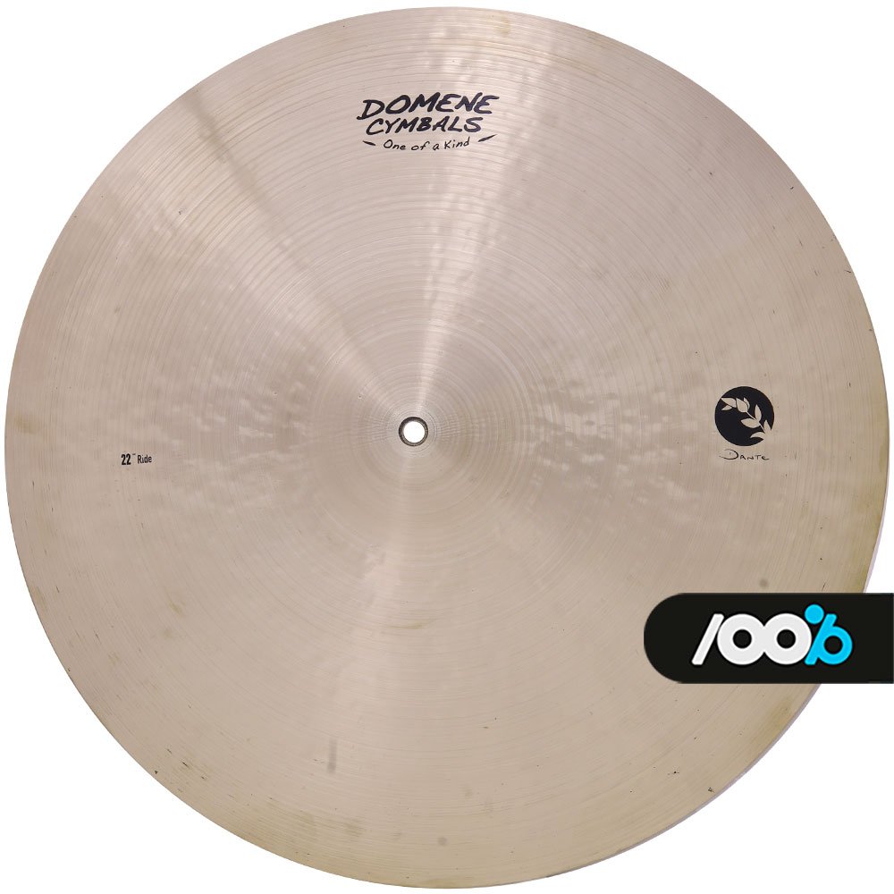 Ride Domene Cymbals Dante 22" Liga B20 RDDCD22 | 100% Batera Drum Shop ...
