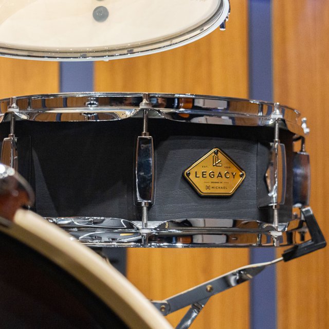 Bateria Michael Legacy Slim 20/10/13/CX13x5,5" Matte Black DML410 MBK ...