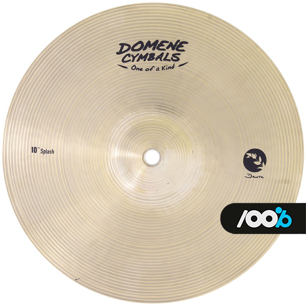 Splash Domene Cymbals Dante Series 10" Liga B20 SPDCD10 | 100% Batera ...
