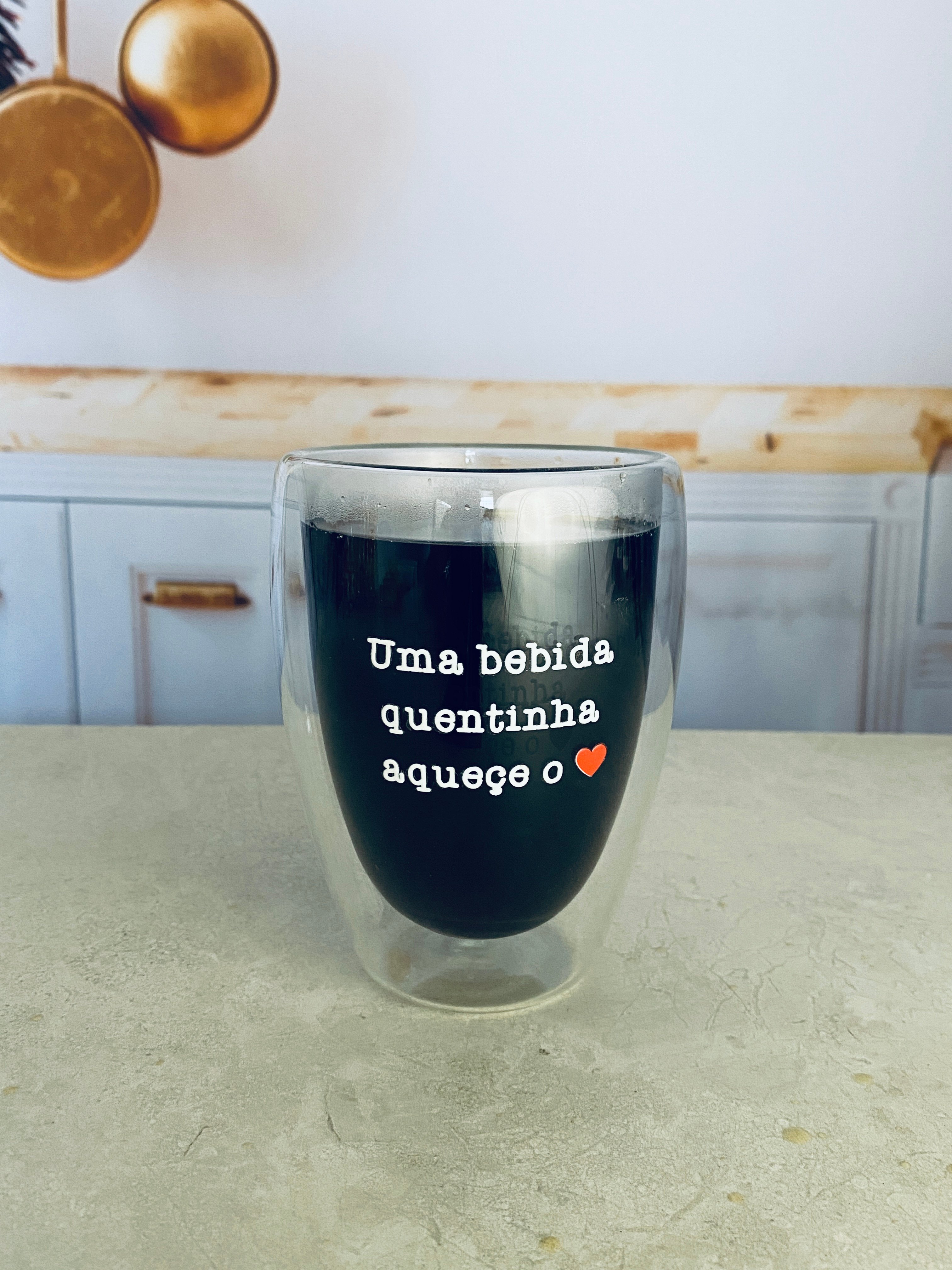 Receita Felicidade Copo PD 350ml Uma Bebida | Porcelana e Cia