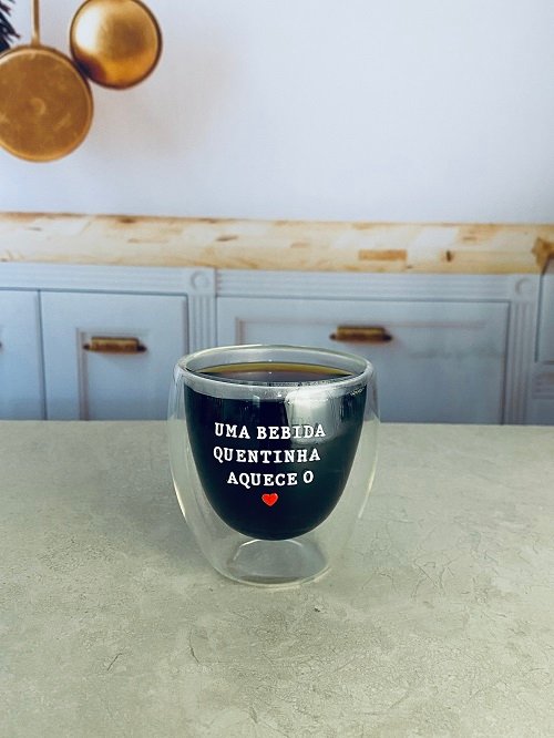 Receita Felicidade Copo PD 150ml Uma bebida | Porcelana e Cia