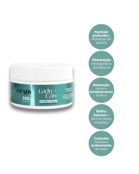 MÁSCARA LADY CARE 200G - MY LADY COSMETIC | Josi Moretto