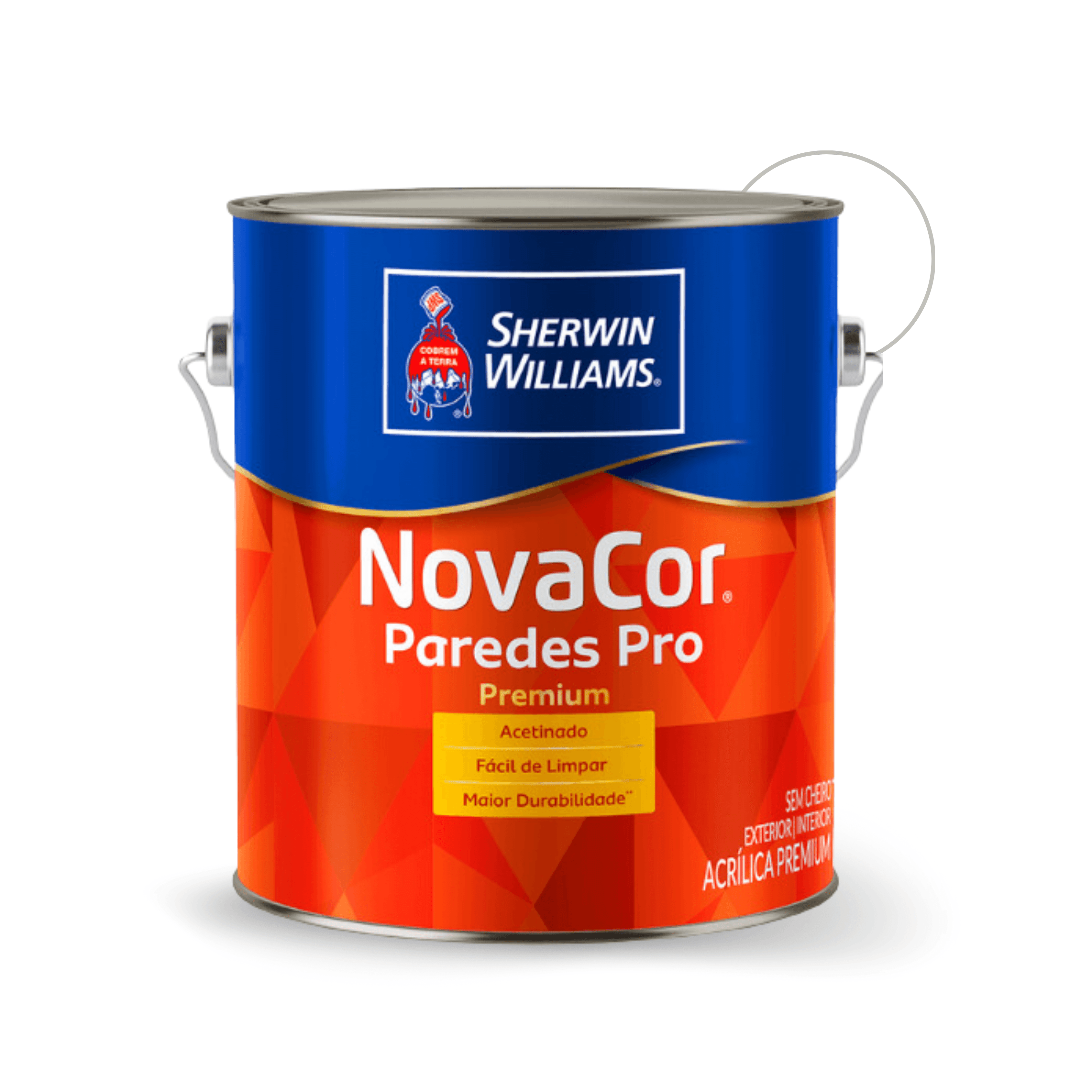 Tinta Acrílica NovaCor Premium Pro Acetinado Branco 3,6L | Empório das ...