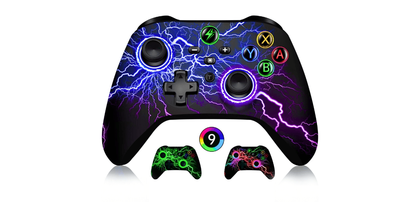 Controle Nintendo Switch / Pc e Smartphone Bluetooth Led Estampado Knup ...